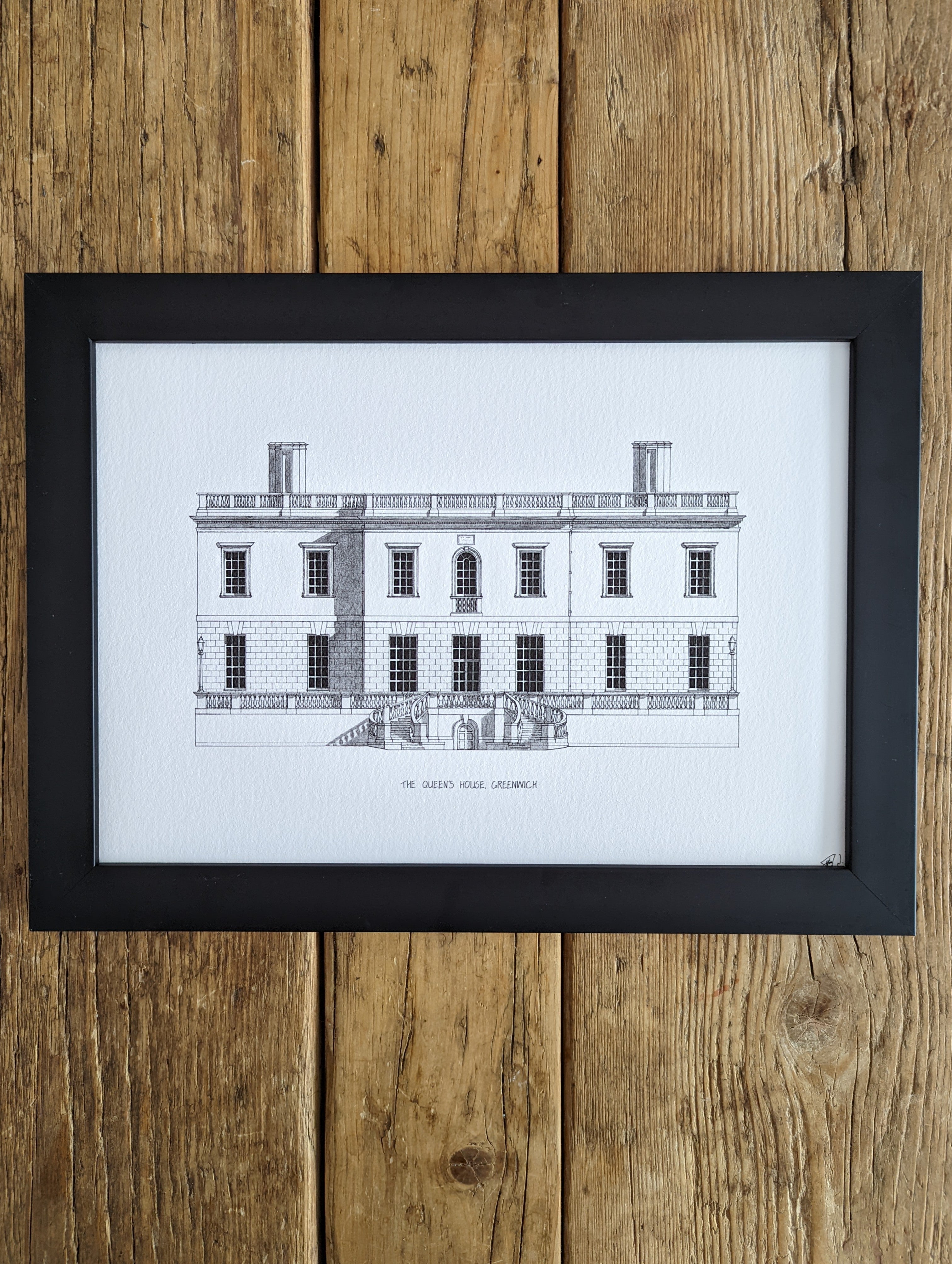 The Queens House, Greenwich - High Quality Architecture Print ...